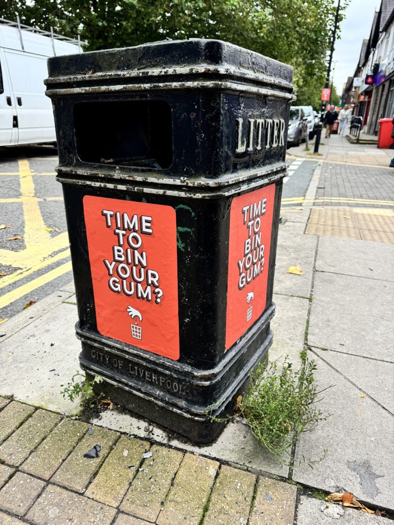 Using bins as a nudge